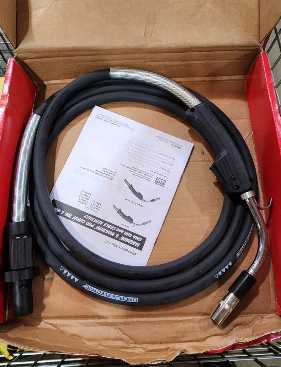 Lincoln Electric K2952-2 Magnum Pro Curve 400 4000A 15' 60 DEG Semi ...