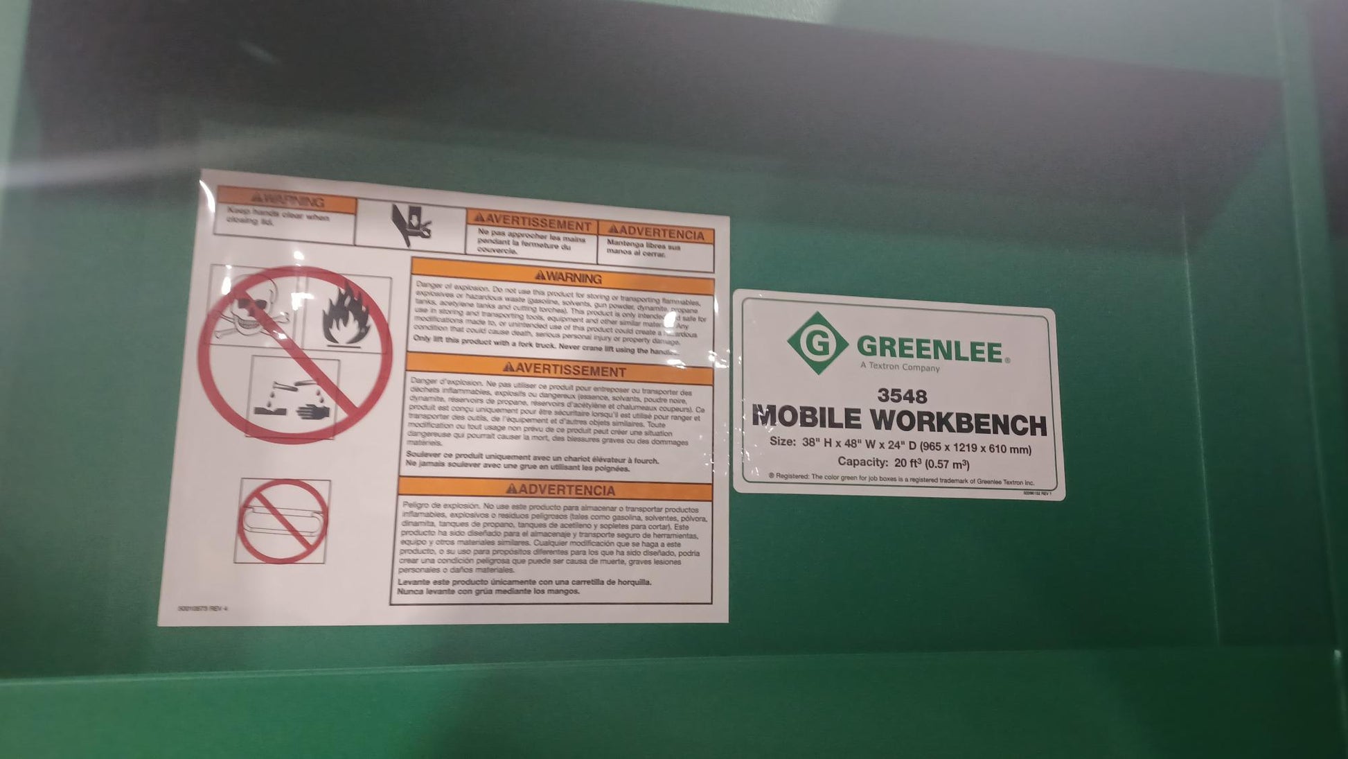 Greenlee 3548SLS Training Center Box - New Surplus – General Equipment ...