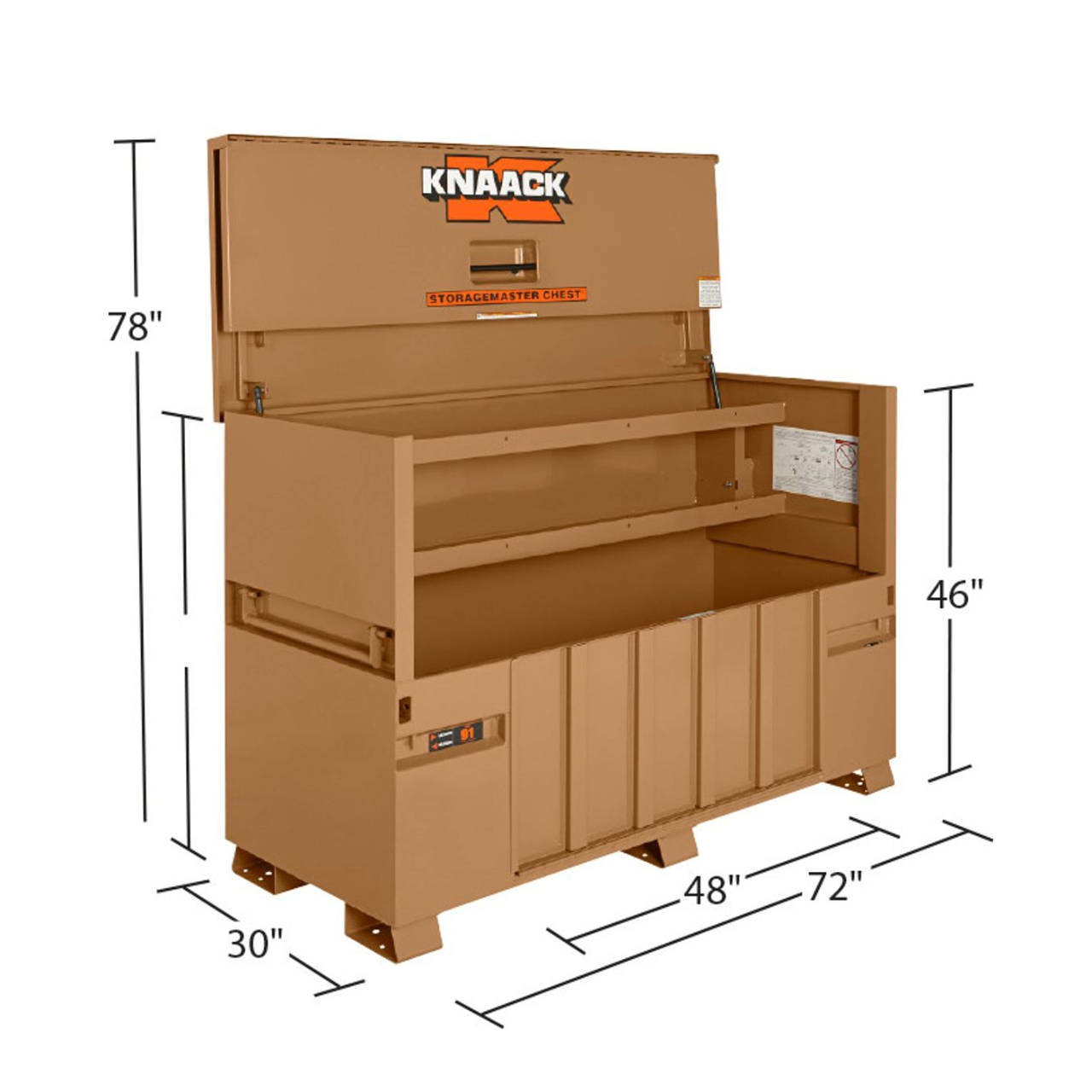 Knaack 91 StorageMaster Piano Style Chest with Ramp - Reconditioned ...