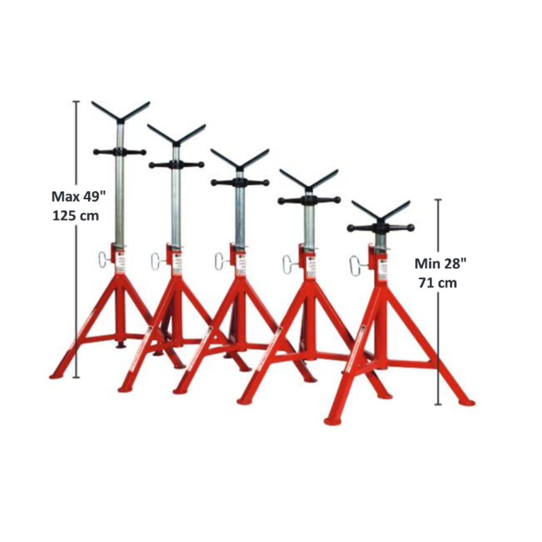 B&B 4100 V-Head Jack Stand 4 Pack - Reconditioned – General Equipment ...