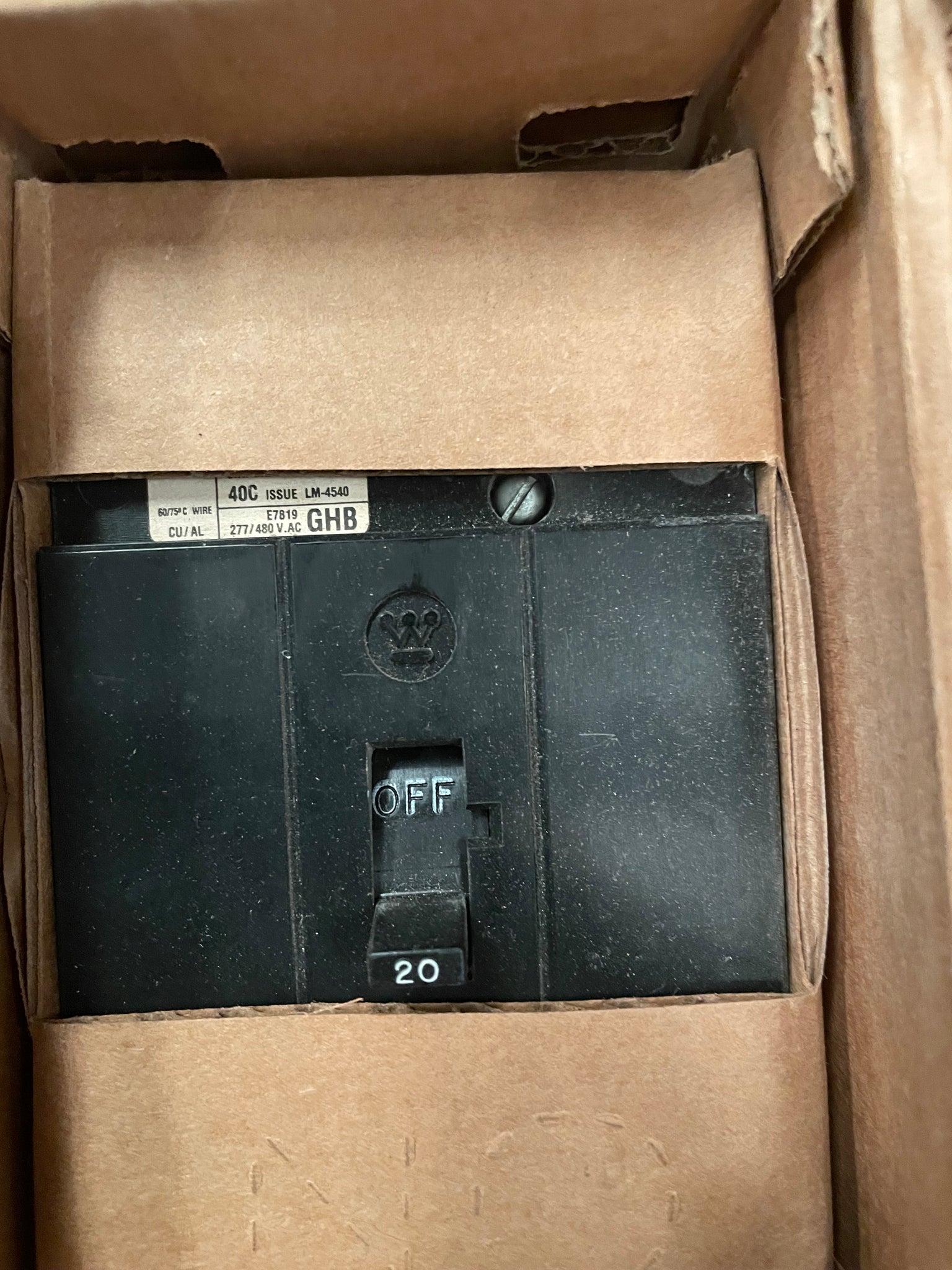 Eaton/Cutler-Hammer GHB3025 3 Pole Circuit Breaker 25A 3P-New Surplus ...