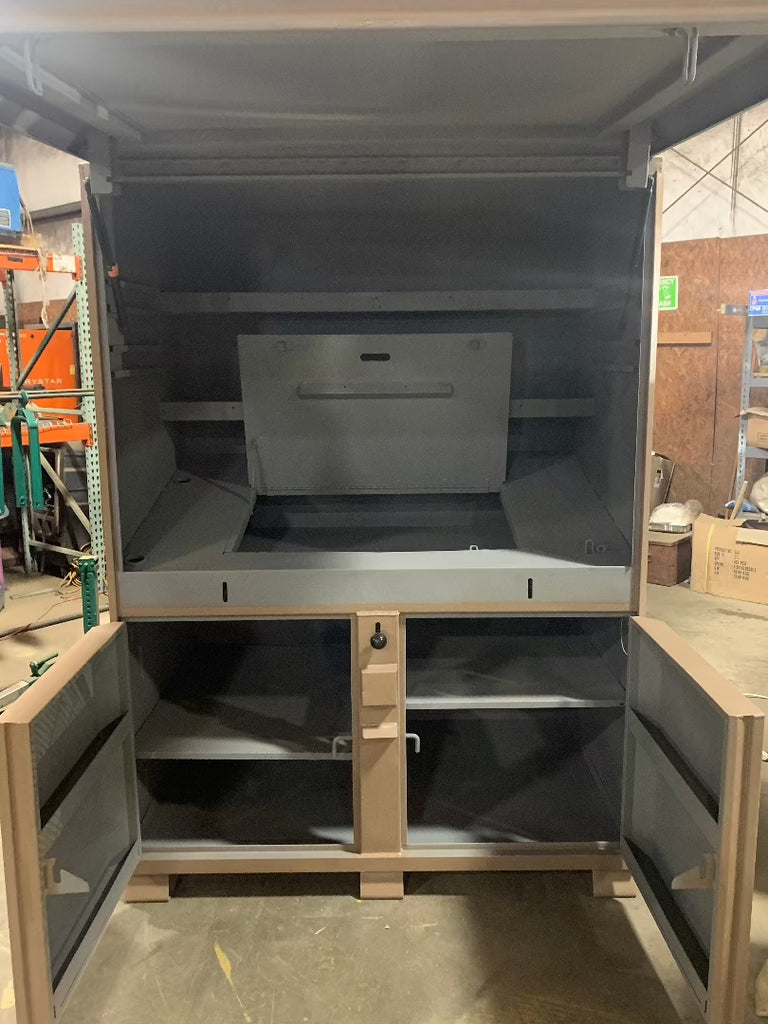 Knaack 119-01 Jobsite Station Print Shack Gang Box- Reconditioned with ...