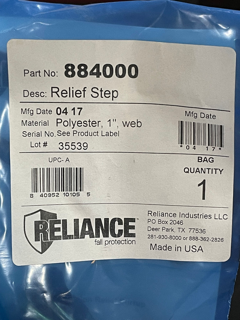 Reliance 884000 Relief Step, Suspension Relief Stirrup-New Surplus ...