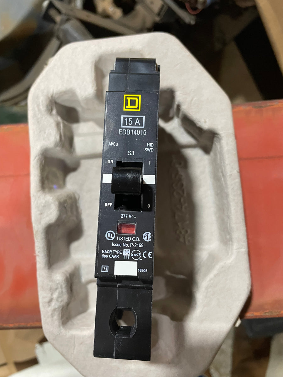 Schneider Electric EDB14015 Square D Circuit Breaker 15A 1P - New ...