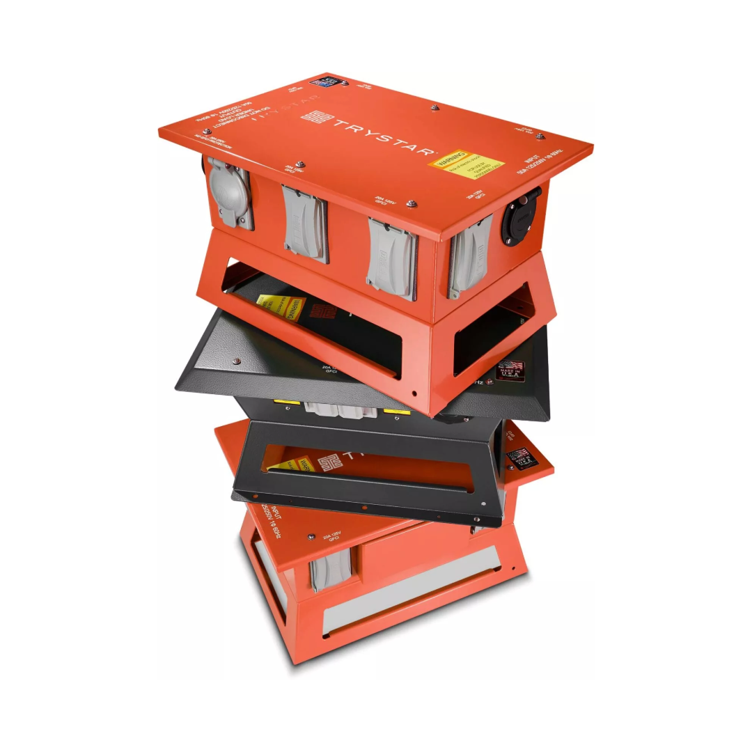 Trystar TB-50AFT Tuff Box 50AMP Spider Box - Reconditioned – General ...