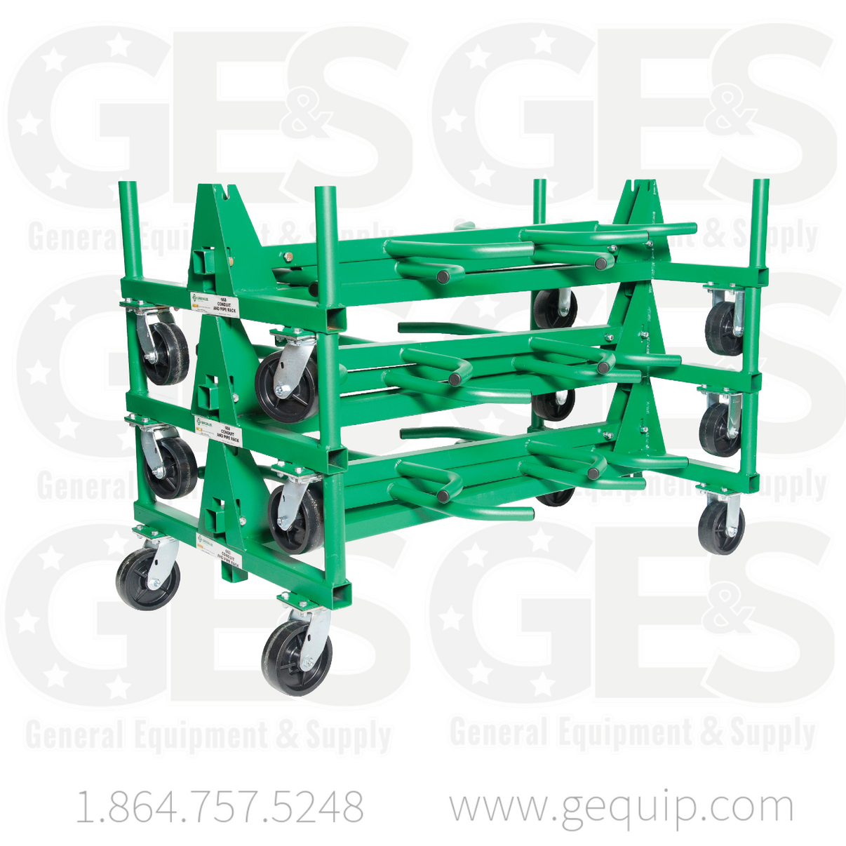 Greenlee 668 Mobile Conduit and Pipe Rack - Reconditioned – General ...