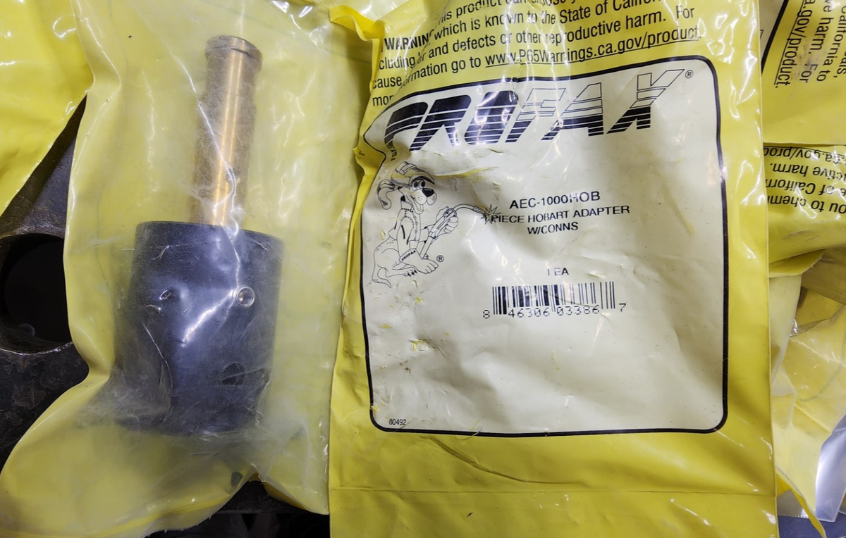 Profax AEC-1000HOB1-Piece Habart Adapter with Conns- New Surplus | $42. ...