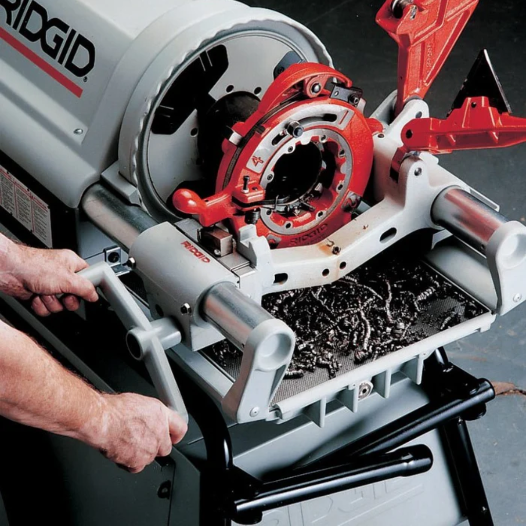 Ridgid 1224 26092 Threading Machine for 1/4in. to 4in. Conduit - Recon ...
