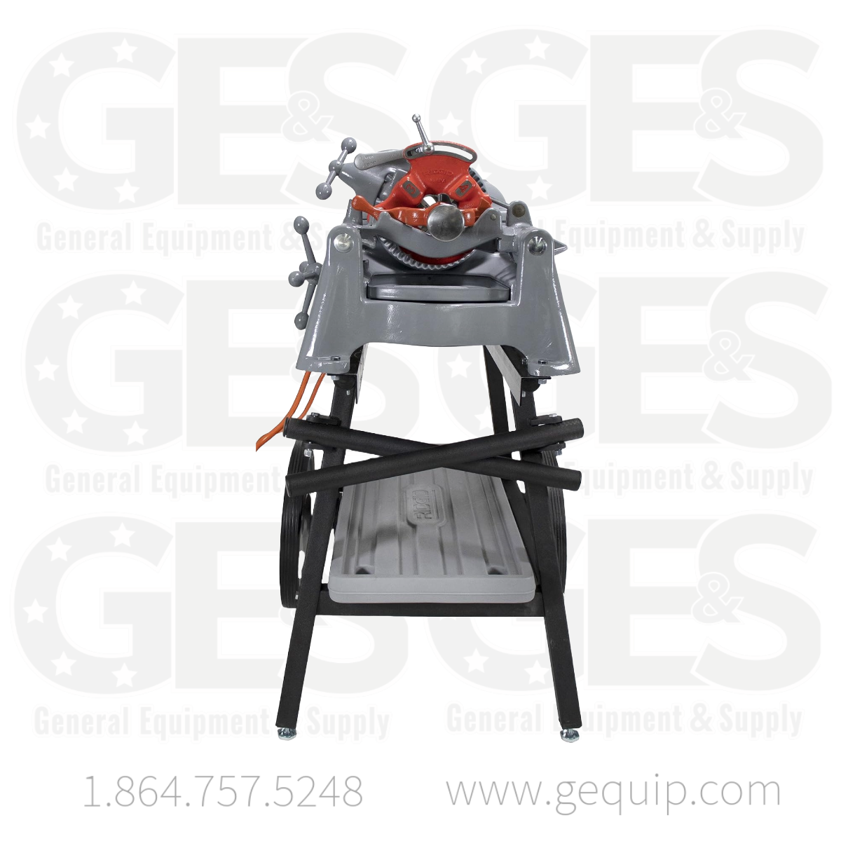 Ridgid 535 Original Style Pipe Threader Package with 811A Dies & Cart ...