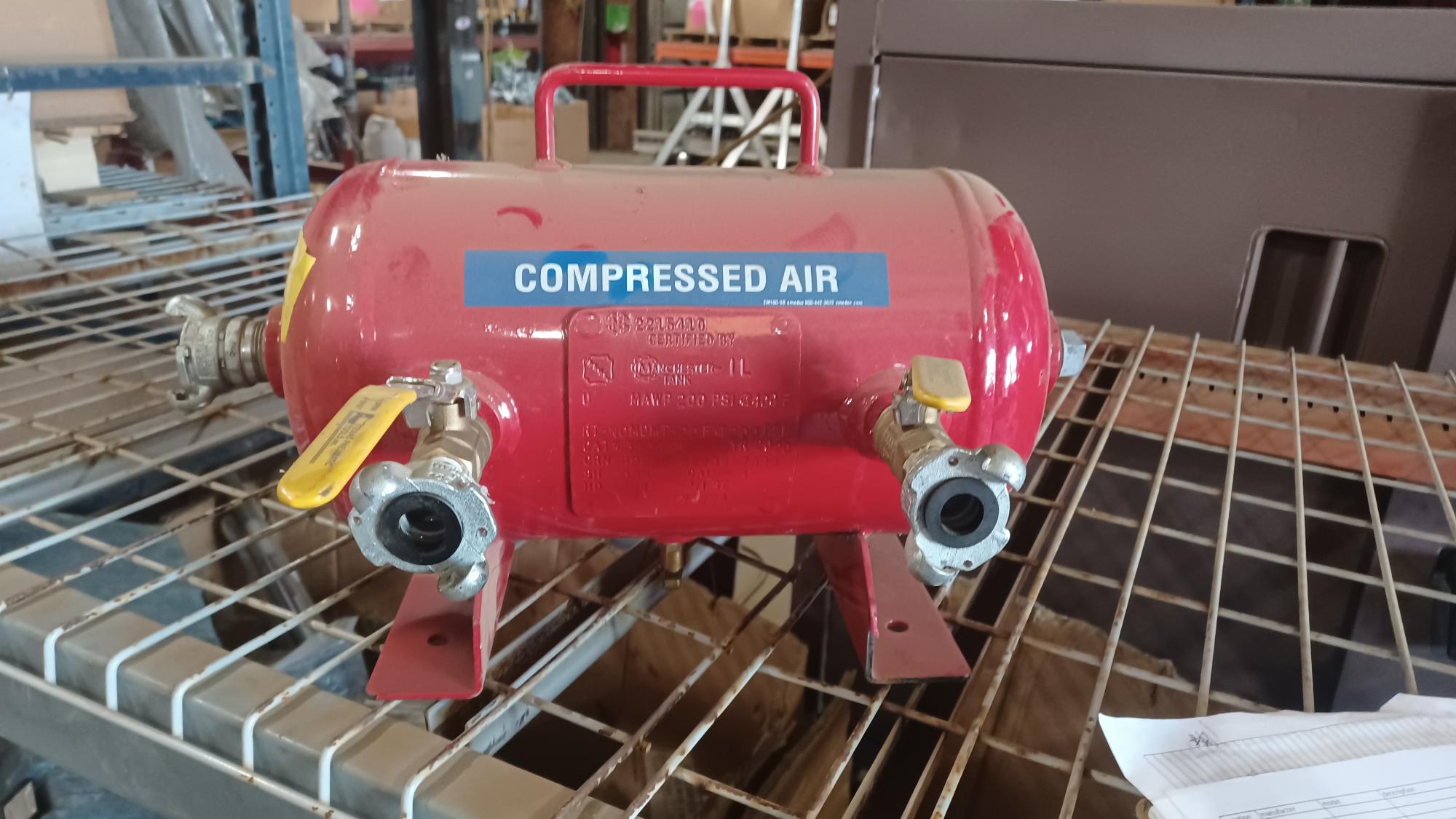 Texas Pneumatic TX-3AMF - Air Manifold (2.5 Gal, ASME Tank) Reconditio ...