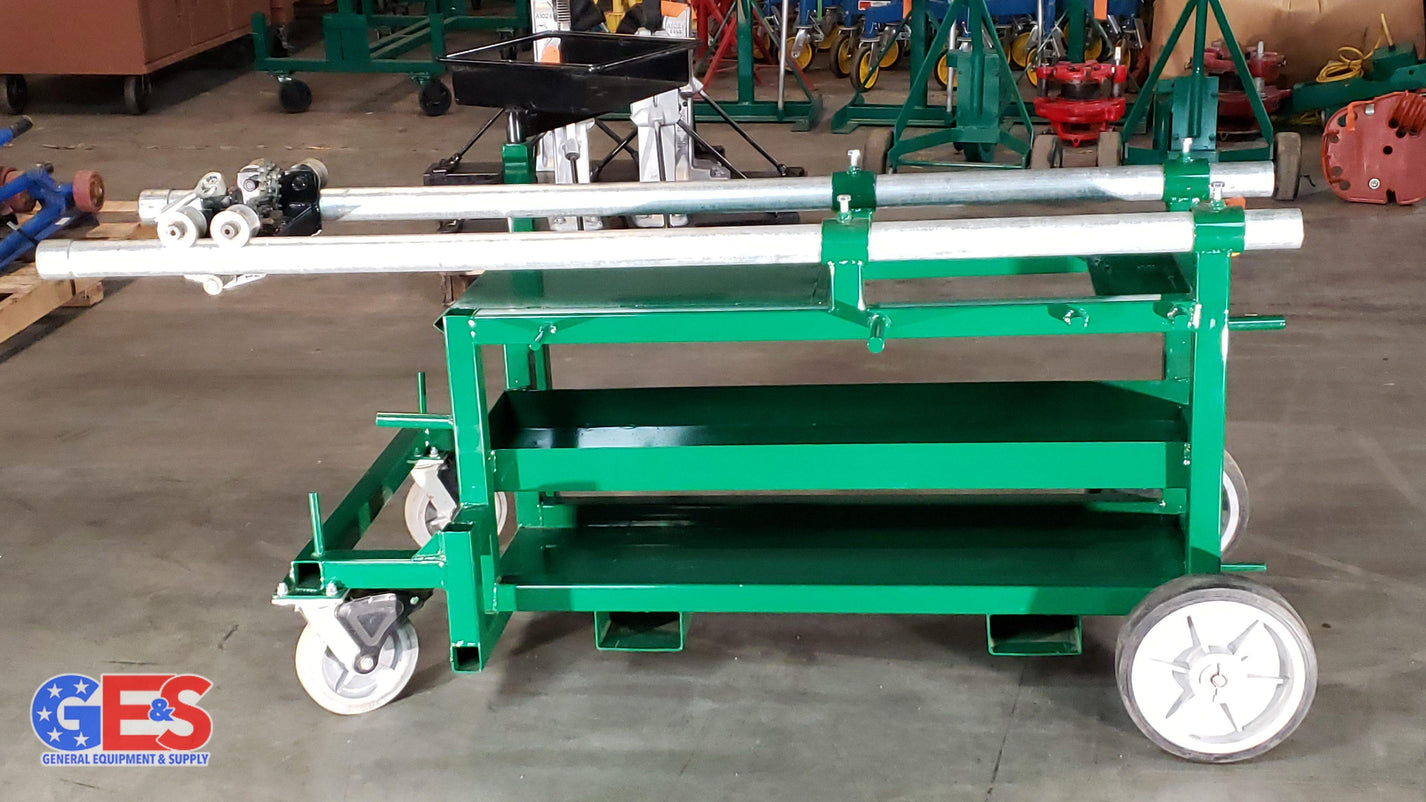 GES 881-MBT Mobile Bending Table For 881 Series Conduit Benders with 1 ...