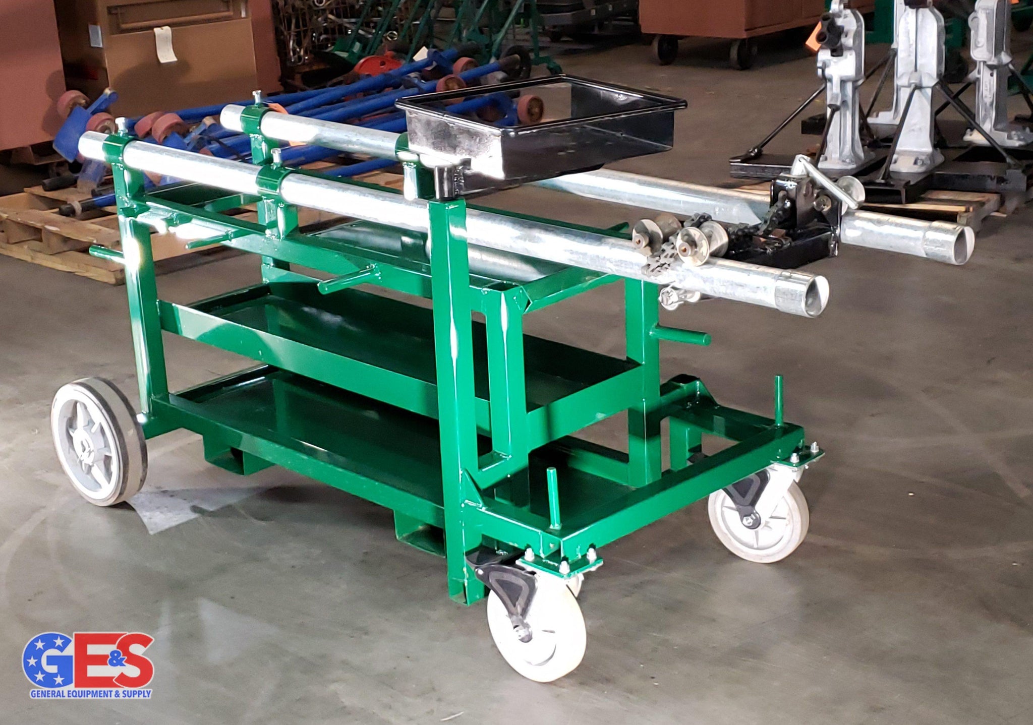 GES 881-MBT Mobile Bending Table For 881 Series Conduit Benders with 1 ...
