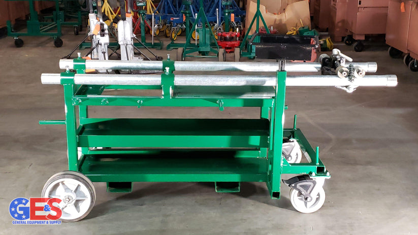 GES 881-MBT Mobile Bending Table For 881 Series Conduit Benders with 1 ...