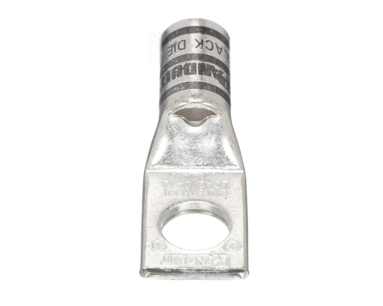 PANDUIT Pan-Lug LCA2/0-12-X Comp. Lug 2/0 Tin Plt Copper Strt One 1/2 ...