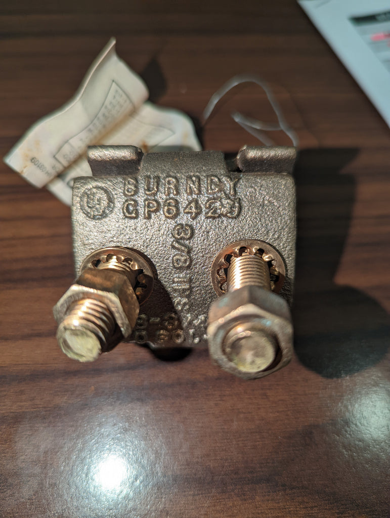 Burndy GAR6429 250MCM Ground Connector - New Surplus | $39.66 – General ...